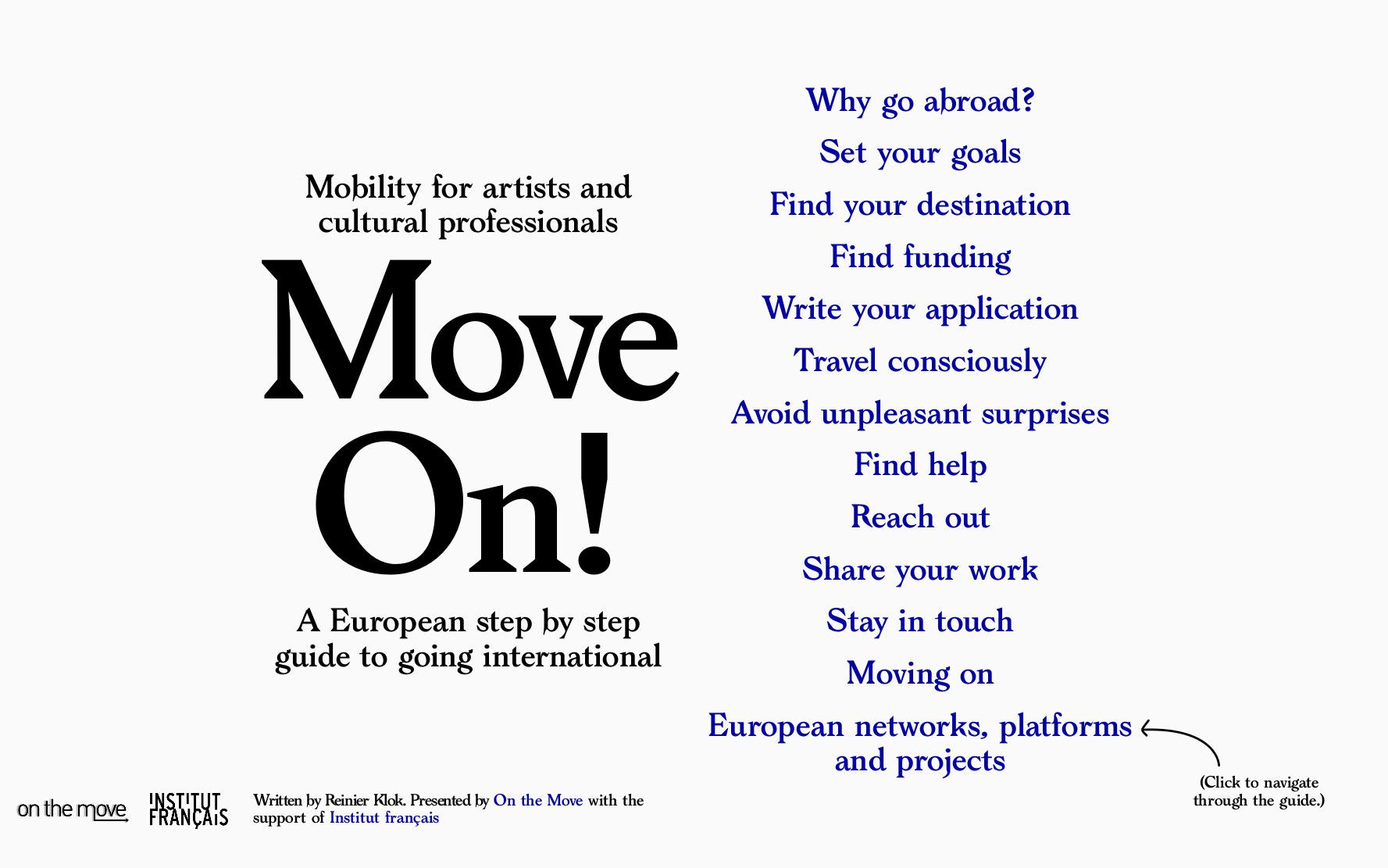 Move on!: A Step by Step Guide to Going International | On the Move
