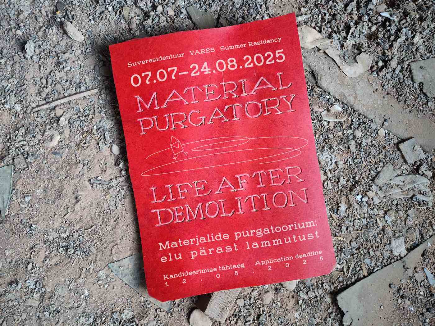 VARES: Summer Valga Architecture Residency 2025 on ‘Material Purgatory ...